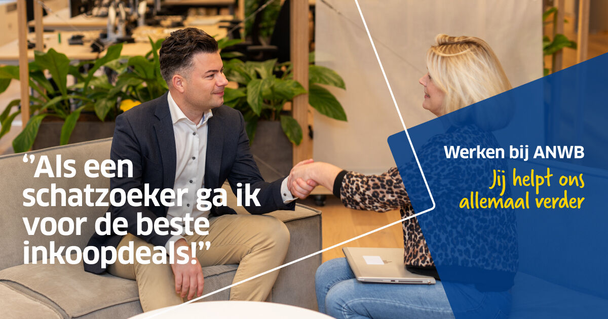 Philip over zijn uitdagende rol als inkoper bij de ANWB. | Werken bij ANWB